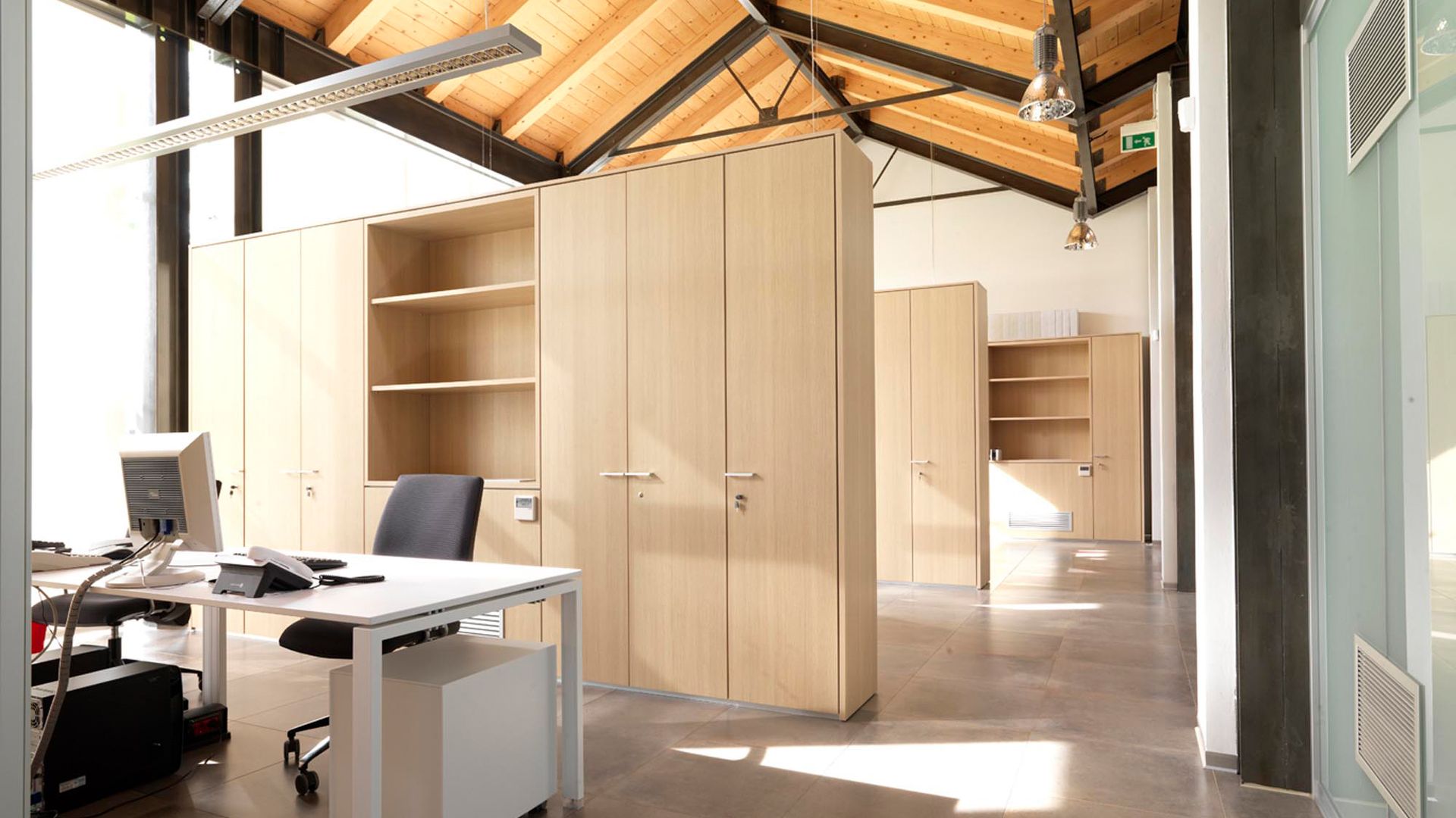 QUADRA - Etoile srl - partition walls and integrated furniture systems ...